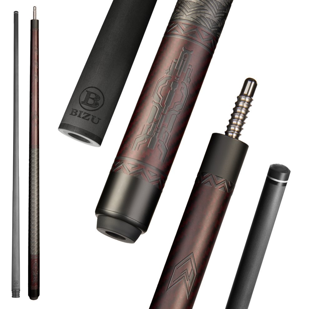 MARS IMPACT CARBON FIBER POOL CUE-VECTOR X – BIZU BILLIARDS